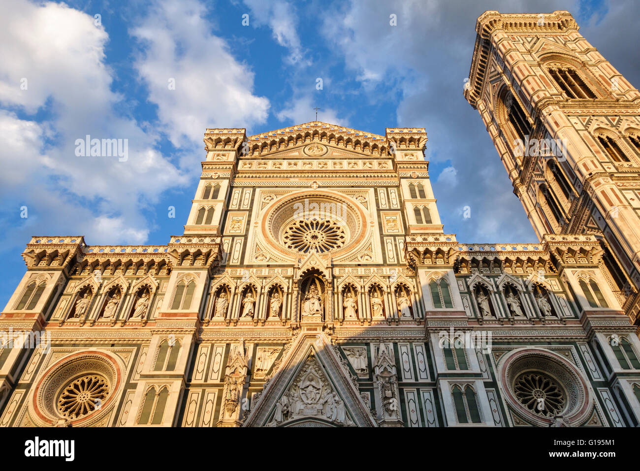 Italy florence firenze exterior duomo facade hi-res stock photography ...