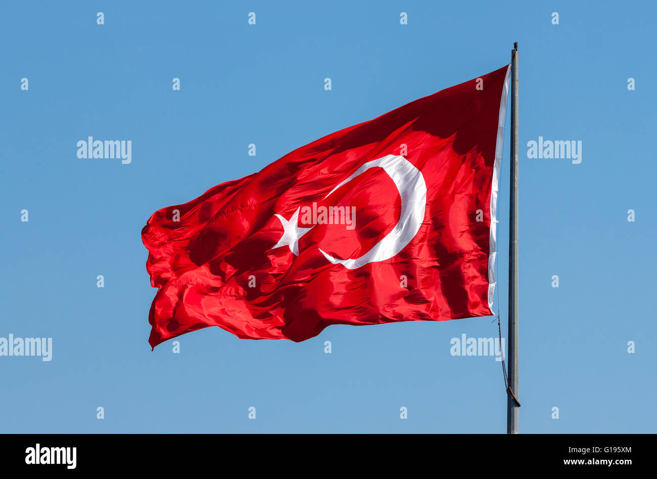 Turkish flag backdrop hi-res stock photography and images - Alamy