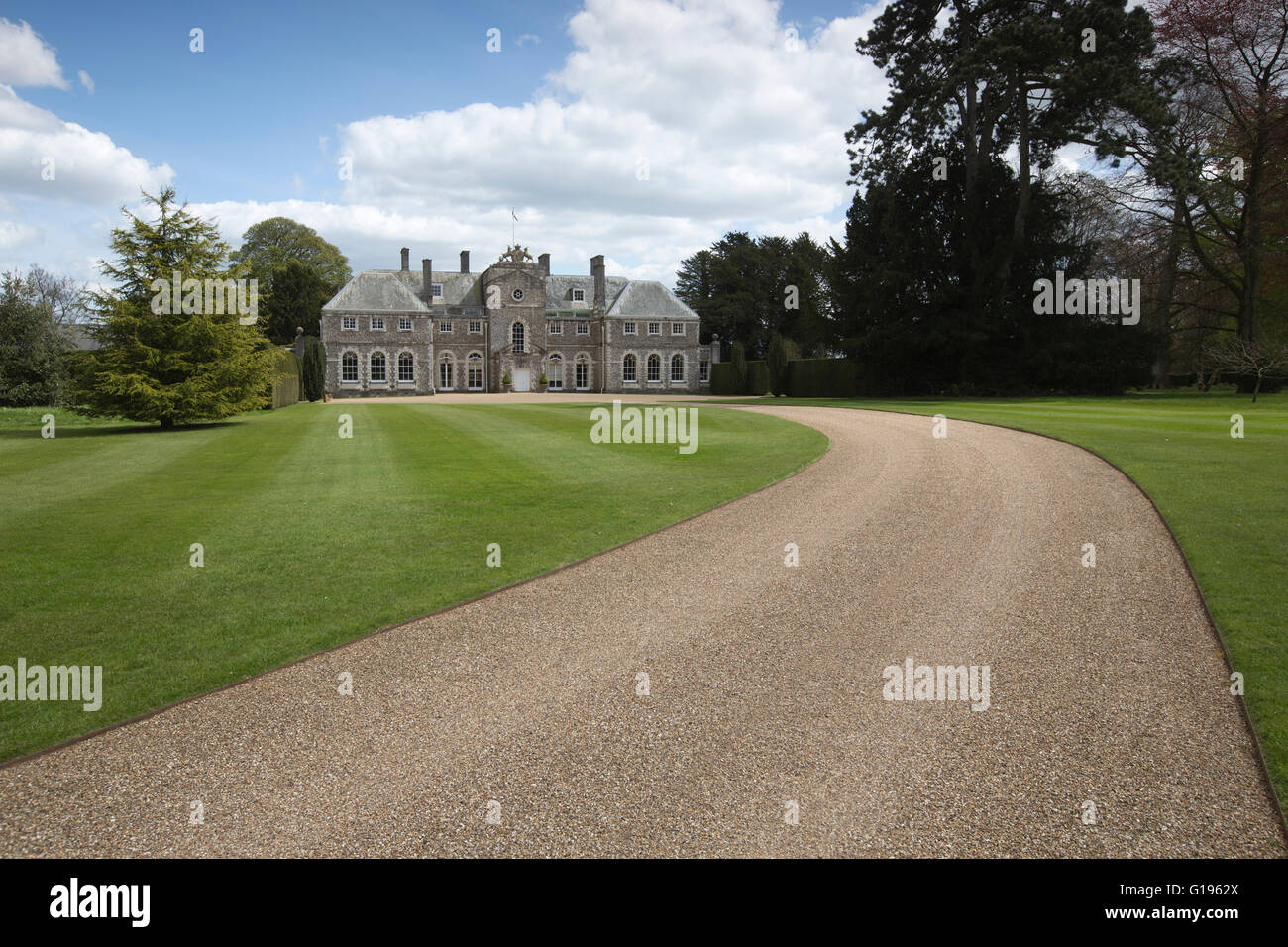 Farleigh House, Farleigh Wallop, ancestral estate of 34 year old Oliver ...