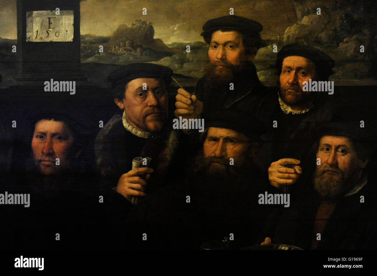 Renaissance group portrait painting hi-res stock photography and images ...