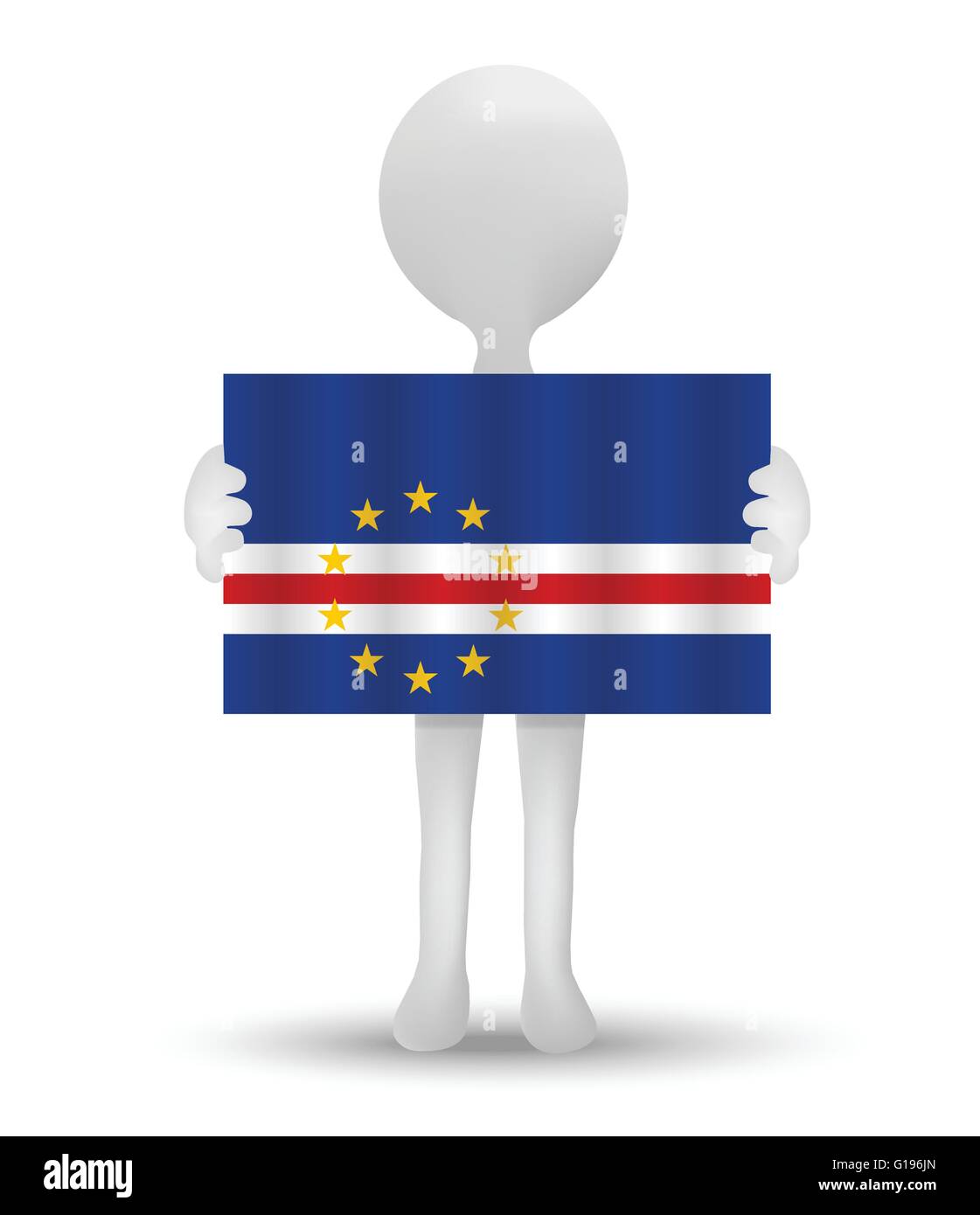 Cabo verde flag Stock Vector Images - Alamy
