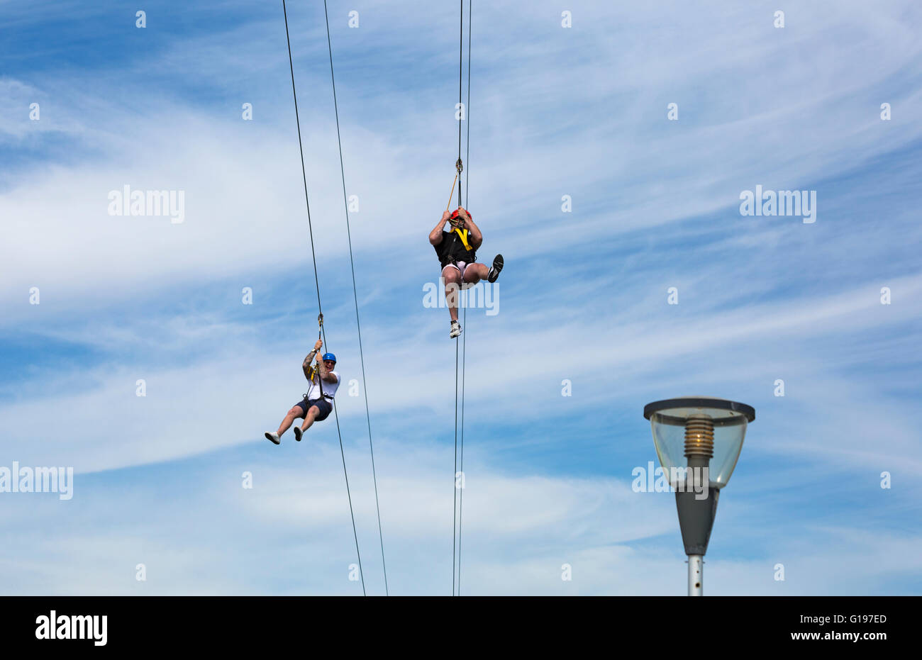 Bournemouth Zipline High Resolution Stock Photography and Images - Alamy