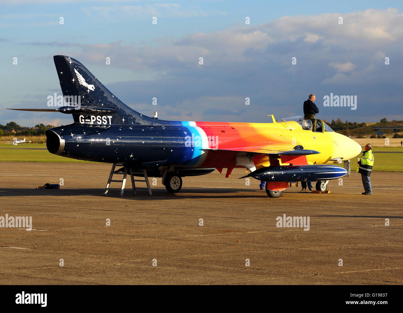 Hawker Hunter Miss Demeanour High Resolution Stock Photography and ...