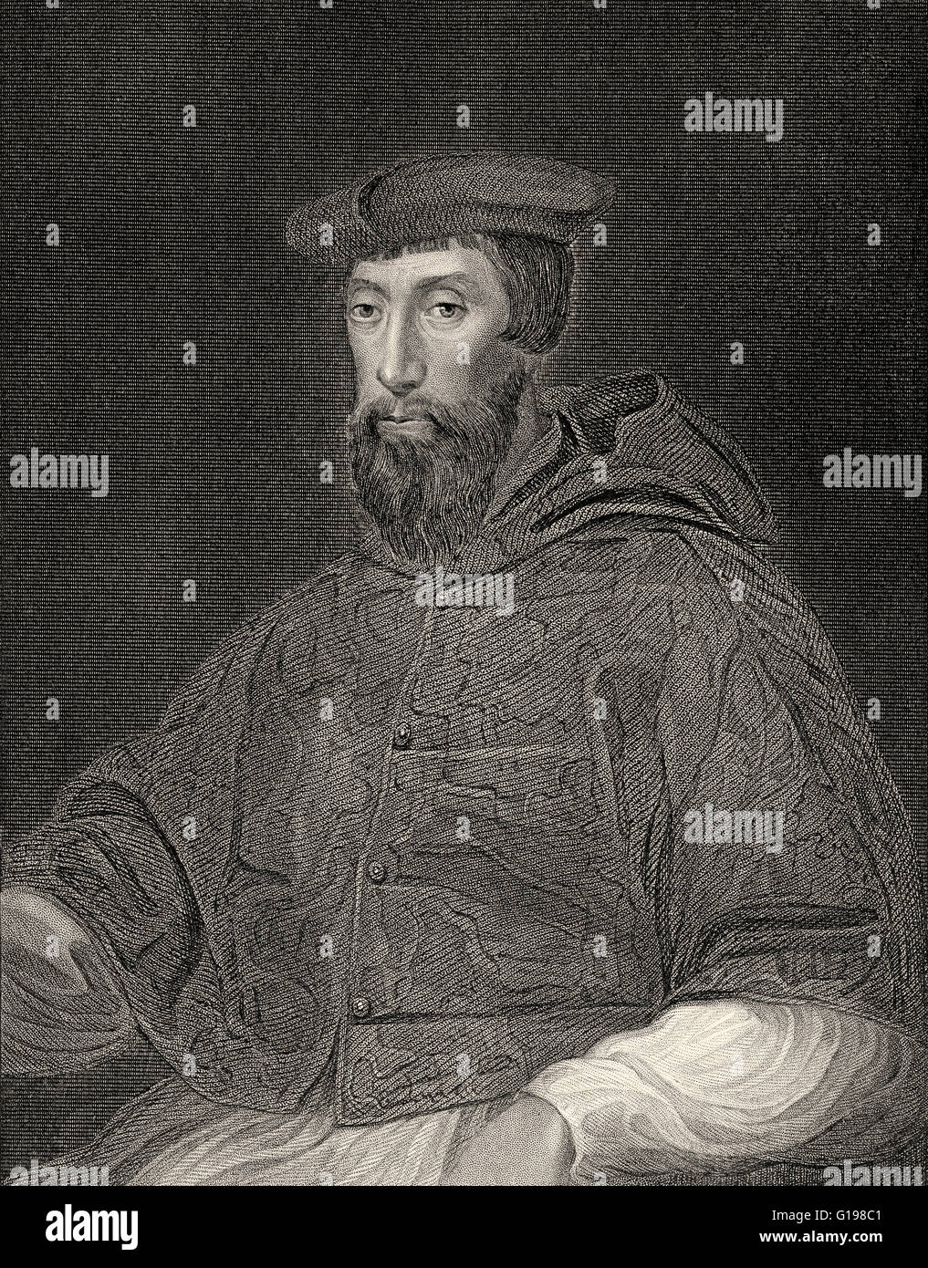 Reginald Pole, 1500-1558, an English cardinal of the Roman Catholic ...