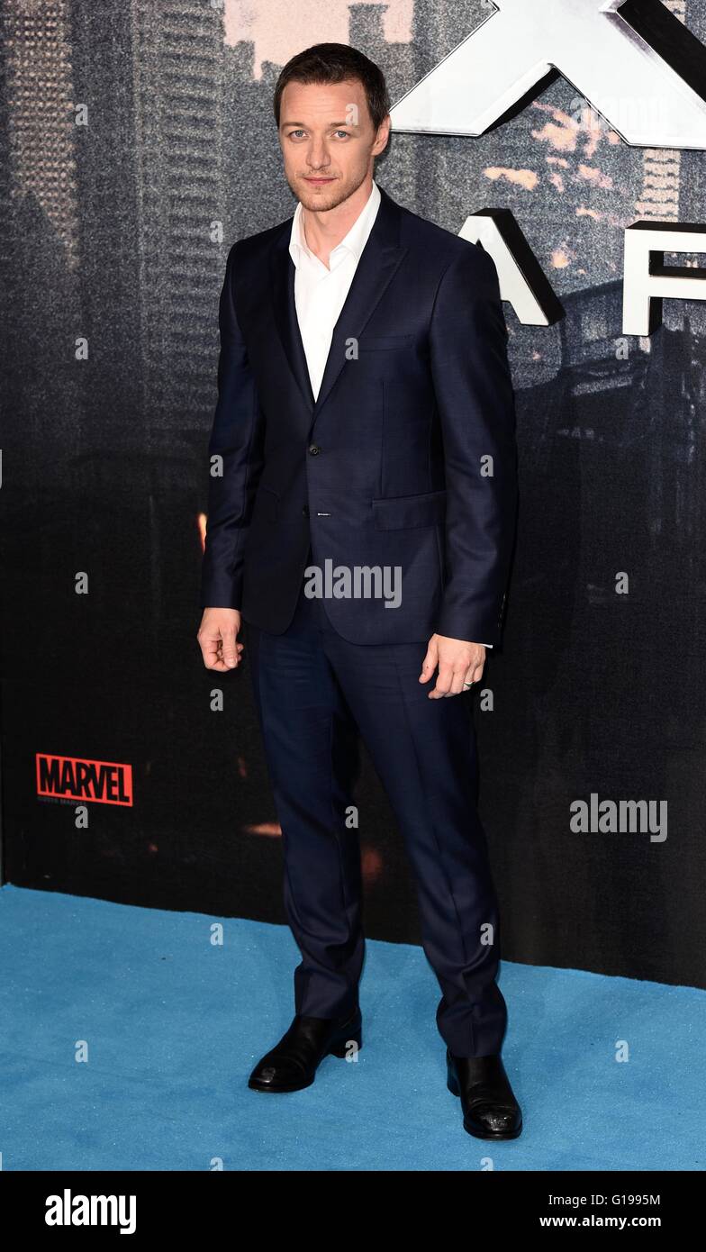 London.UK. James McAvoy at the X -Men Apocalypse premiere, BFI Imax ...