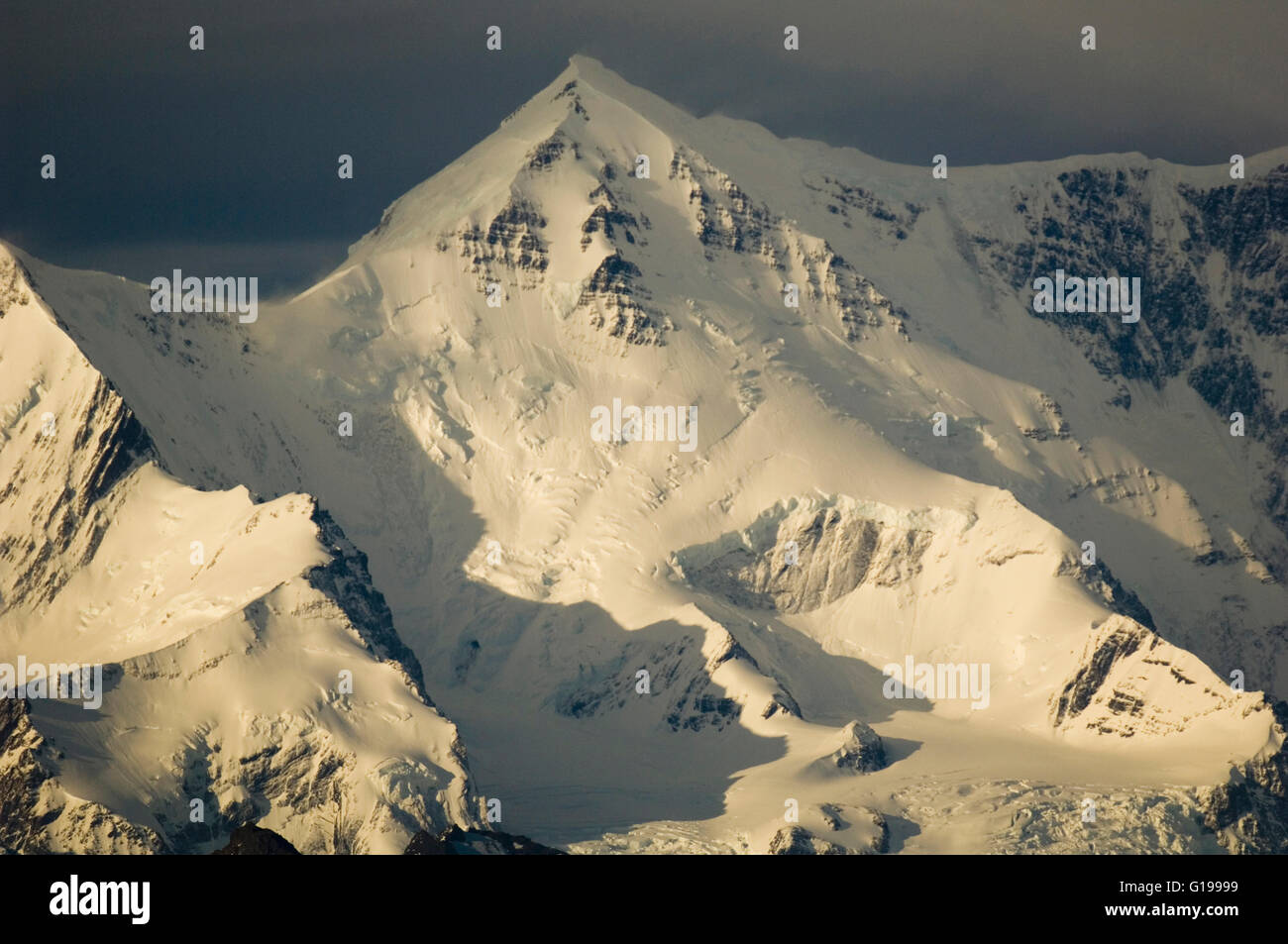 South Georgia Island Mount Paget 2935 m. high, Highest peak on South ...