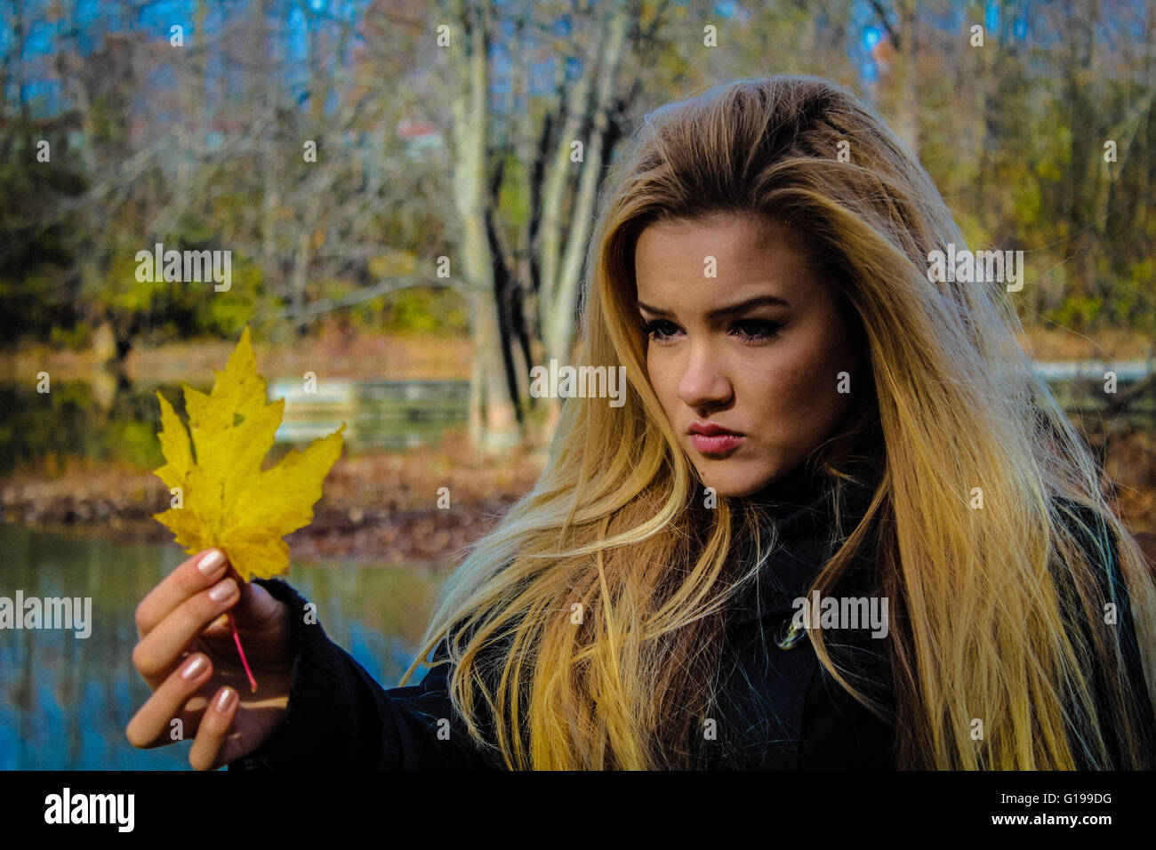 Russian blonde hi-res stock photography and images - Alamy