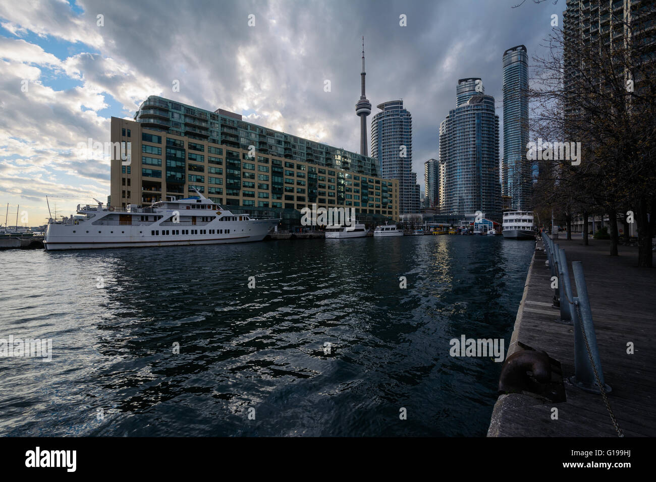 Buildings at the Harbourfront, in Toronto, Ontario Stock Photo - Alamy