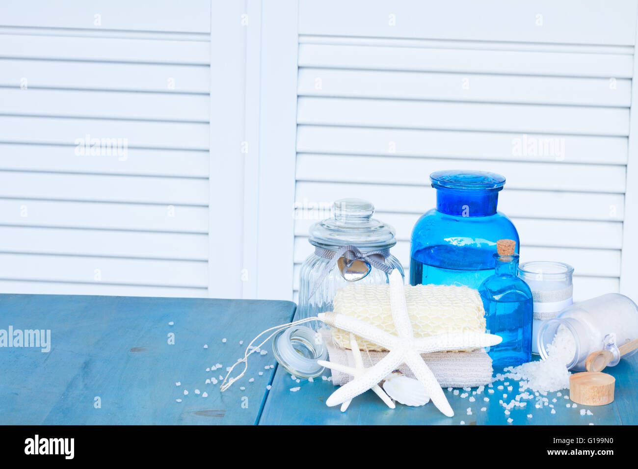 sea salt spa Stock Photo - Alamy