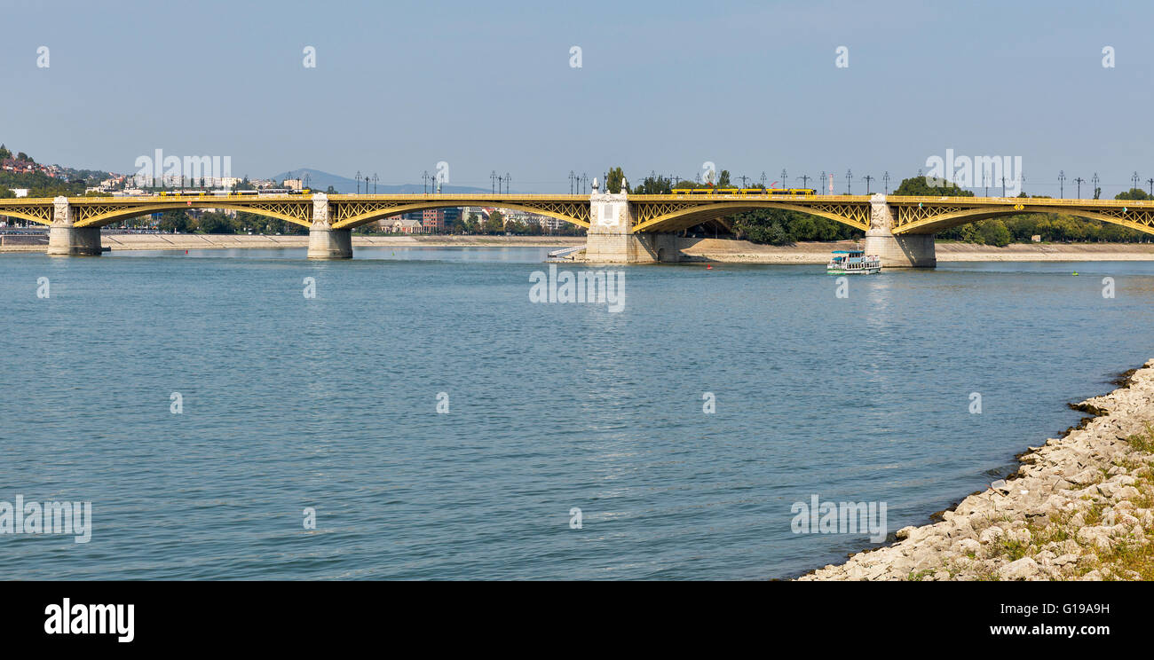Margit or Margaret Bridge (sometimes Margit Bridge) in Budapest ...