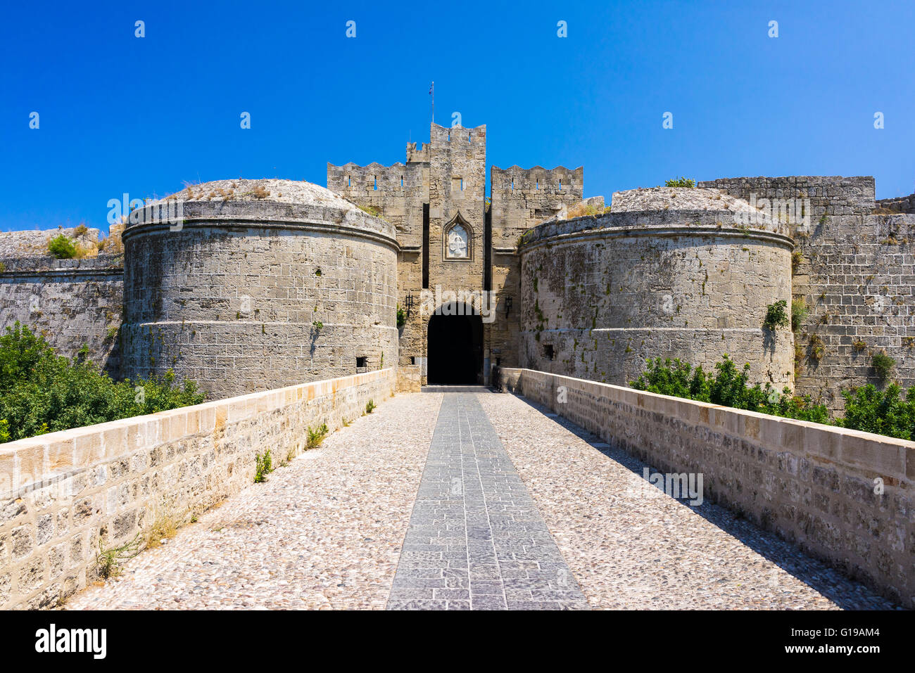Gate Amboise one of the eleven gated entrances to the old town and ...