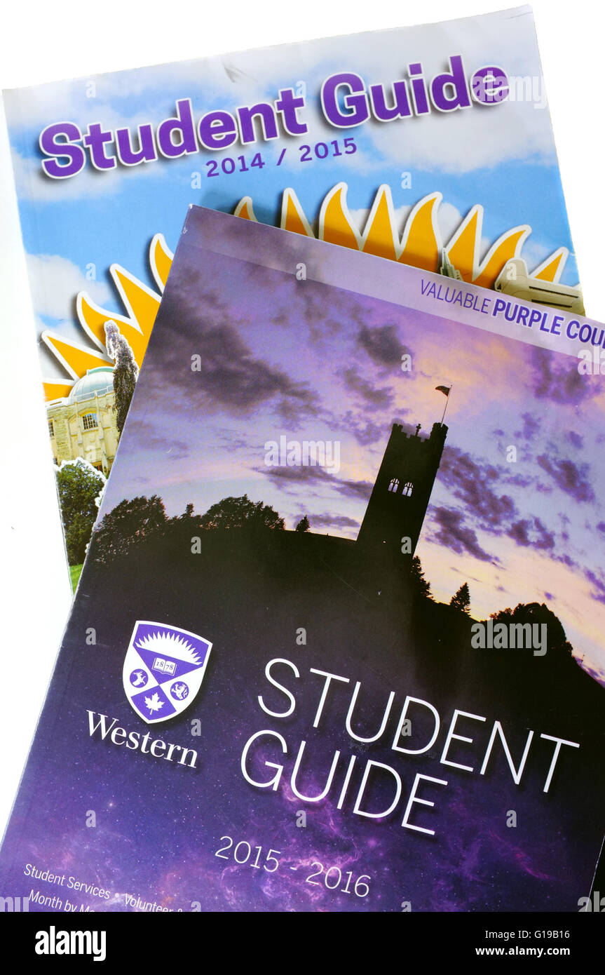 Student Guide books for the Canadian University of Western Ontario ...