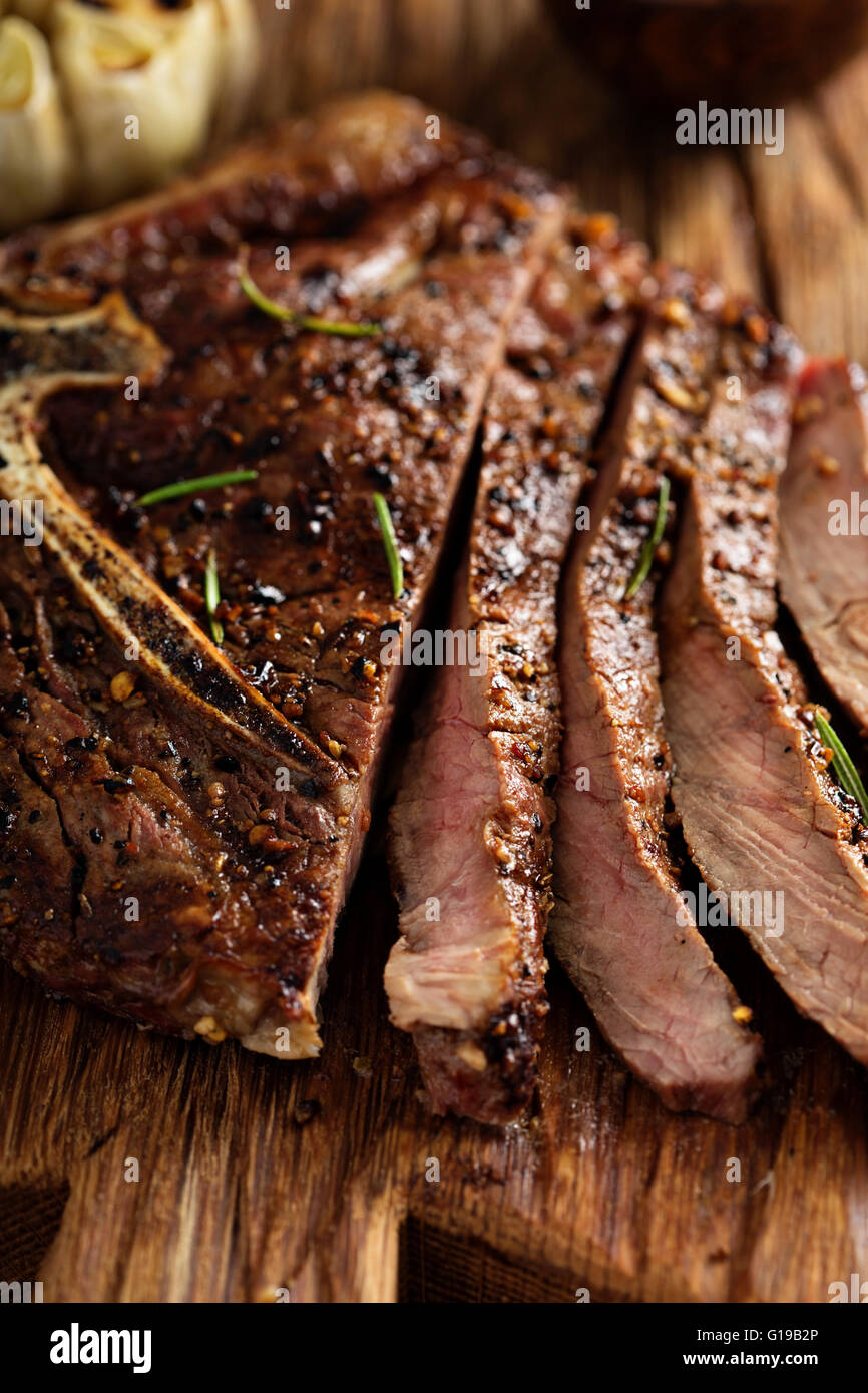 Beef steak cooked hi-res stock photography and images - Alamy