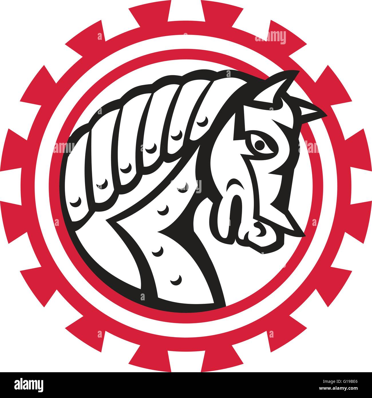 Warhorse Stock Vector Images - Alamy