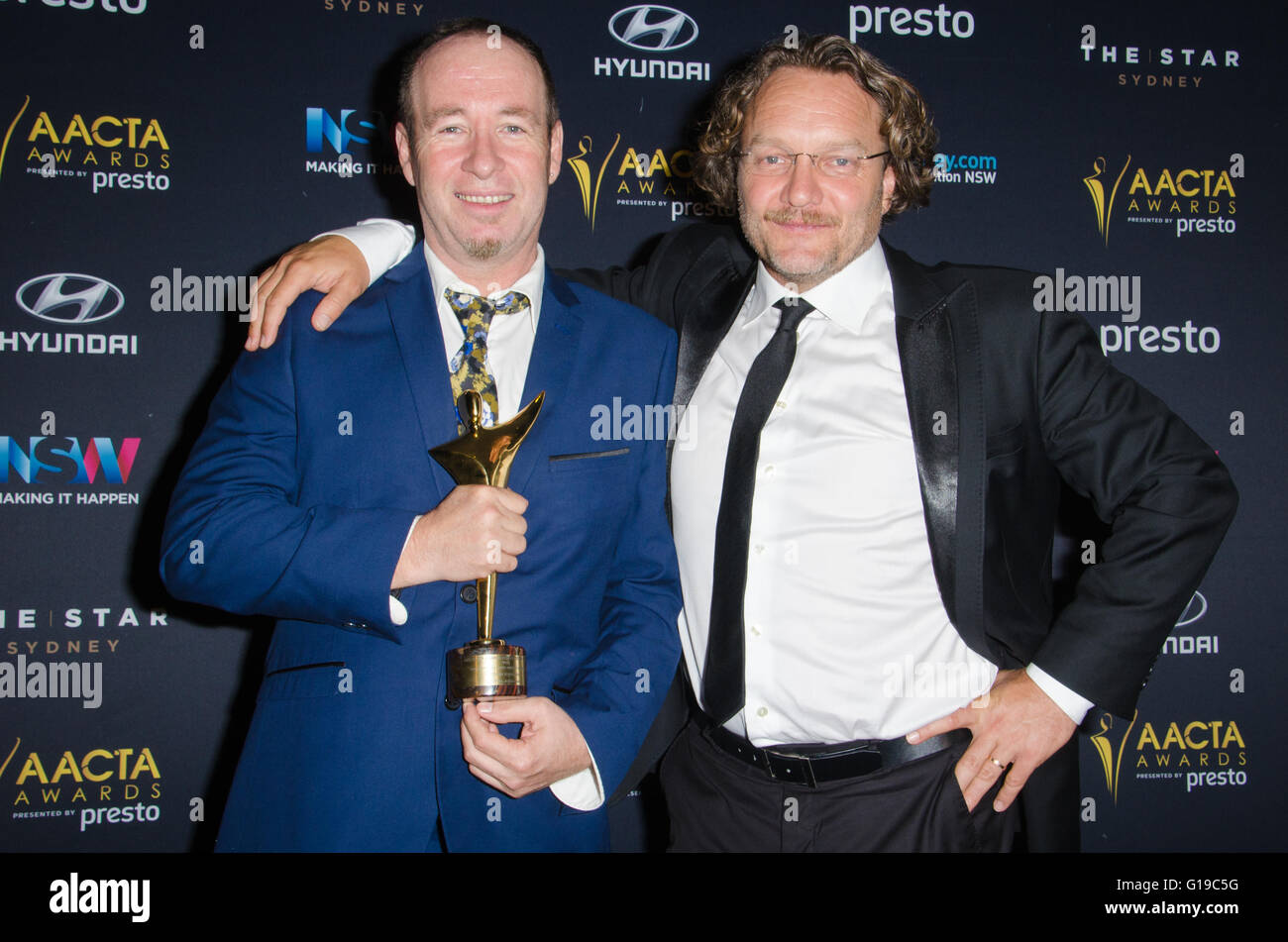 Sydney, Australia: Award winners seen posing during the 5th AACTA ...