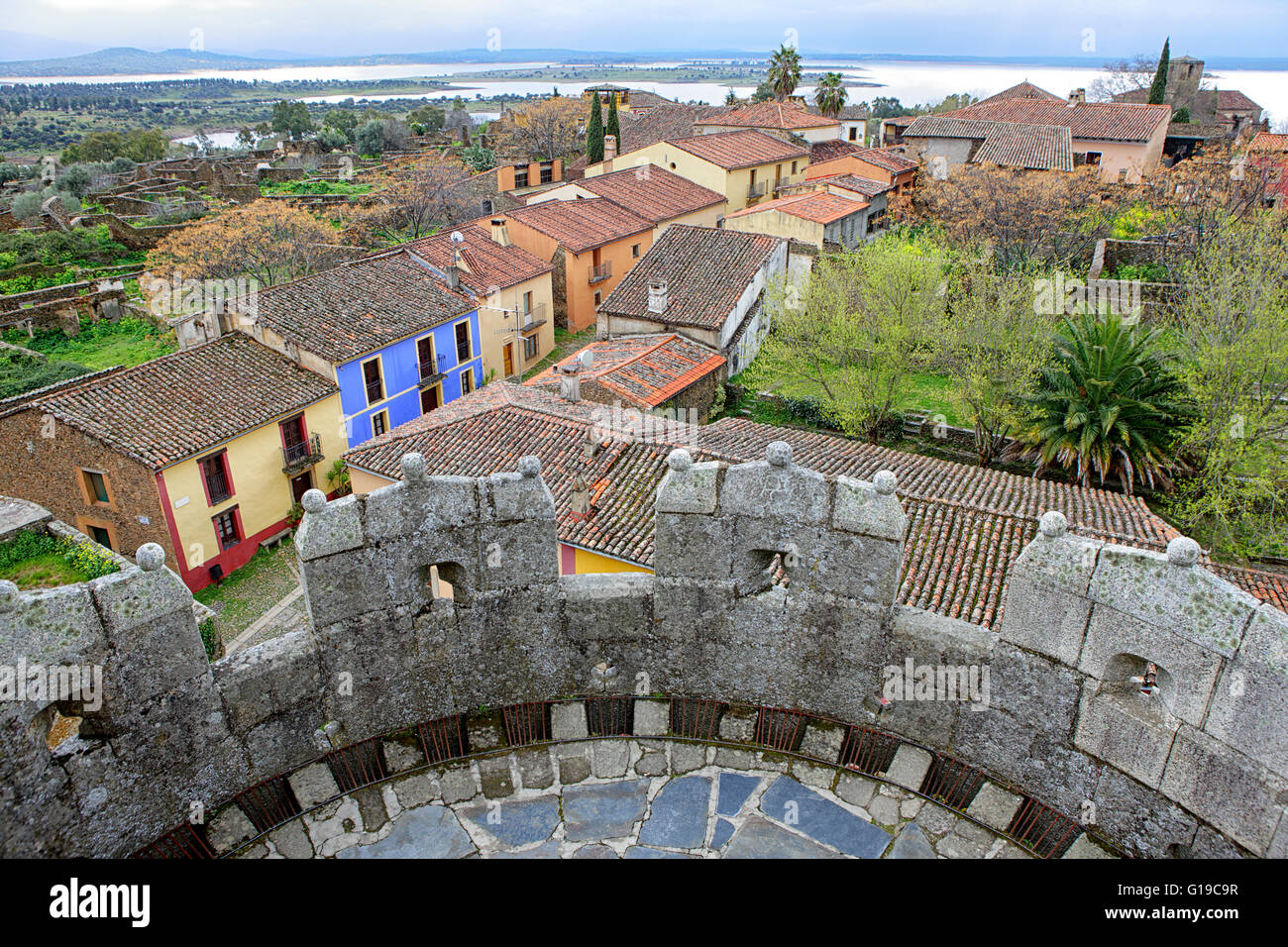 Granadilla. Walled town of feudal origin in the northwest of the ...