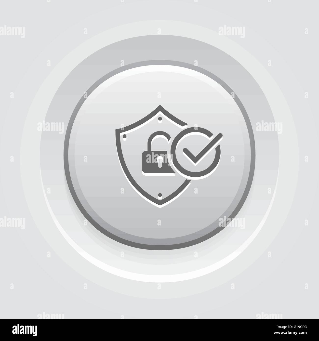 Security Status Icon Stock Vector Image & Art - Alamy