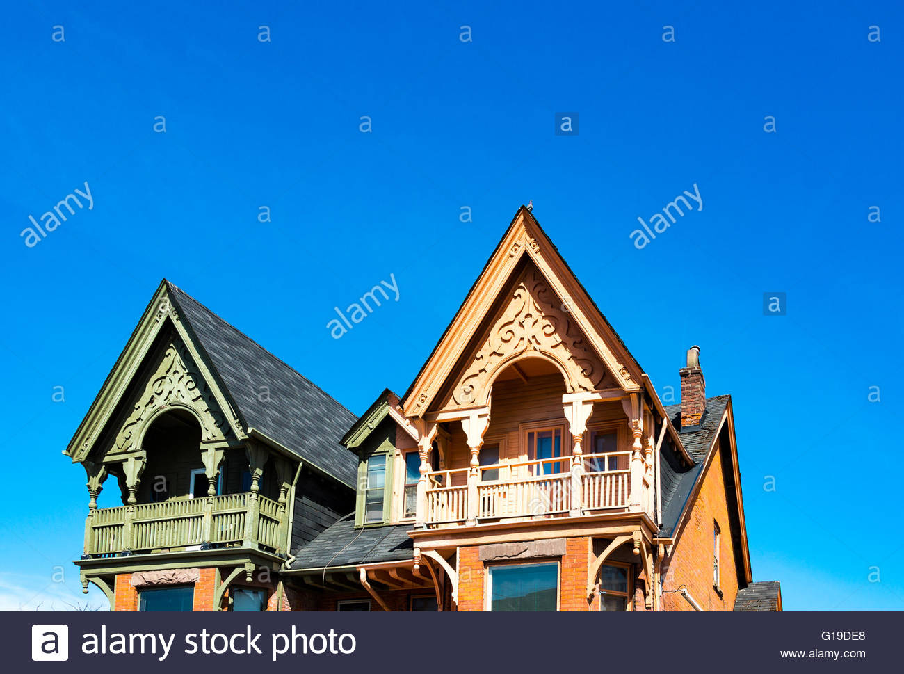 Victorian Architecture Toronto Stock Photos & Victorian Architecture ...