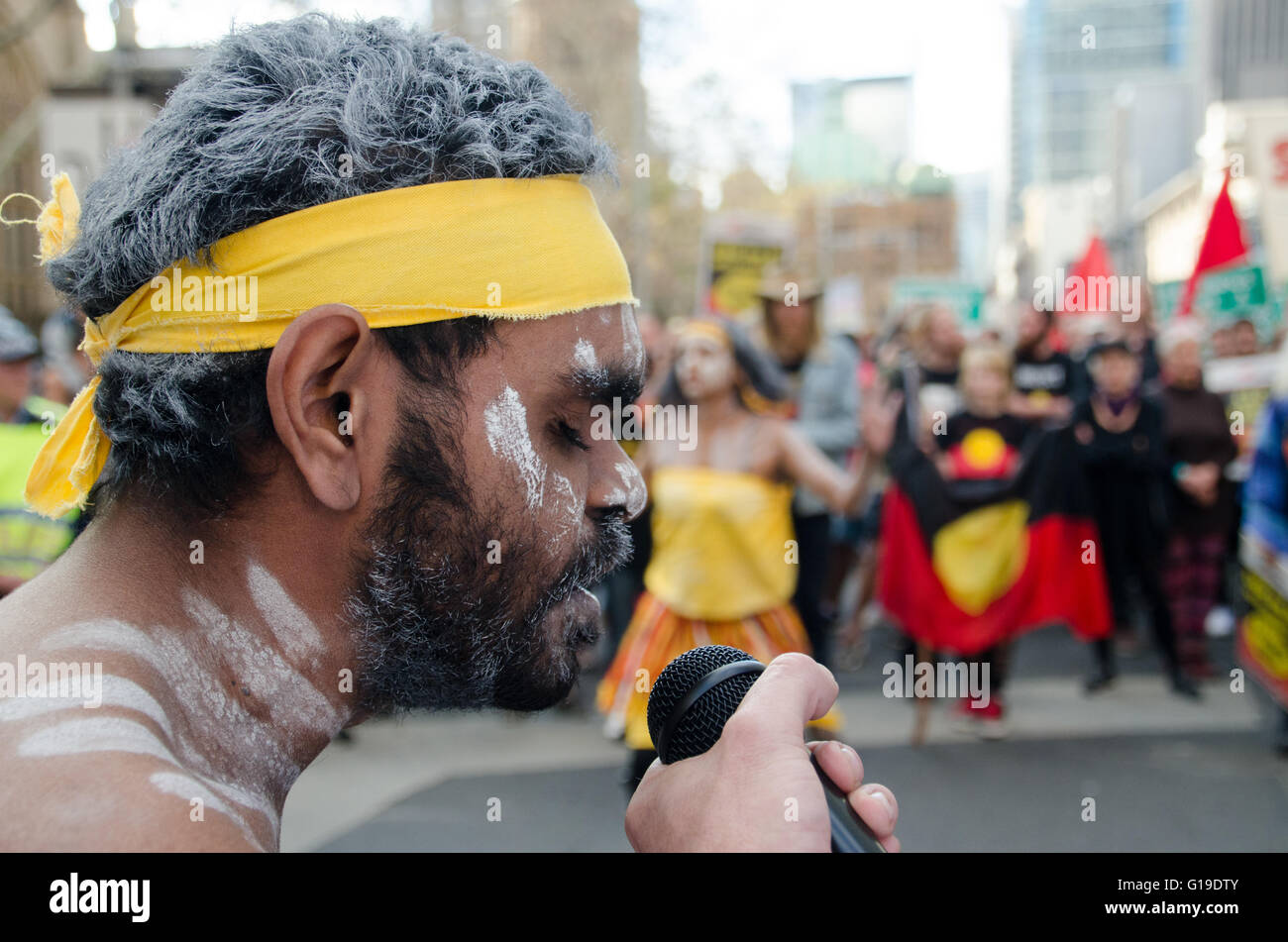 Aboriginal protest march sydney hi-res stock photography and images - Alamy