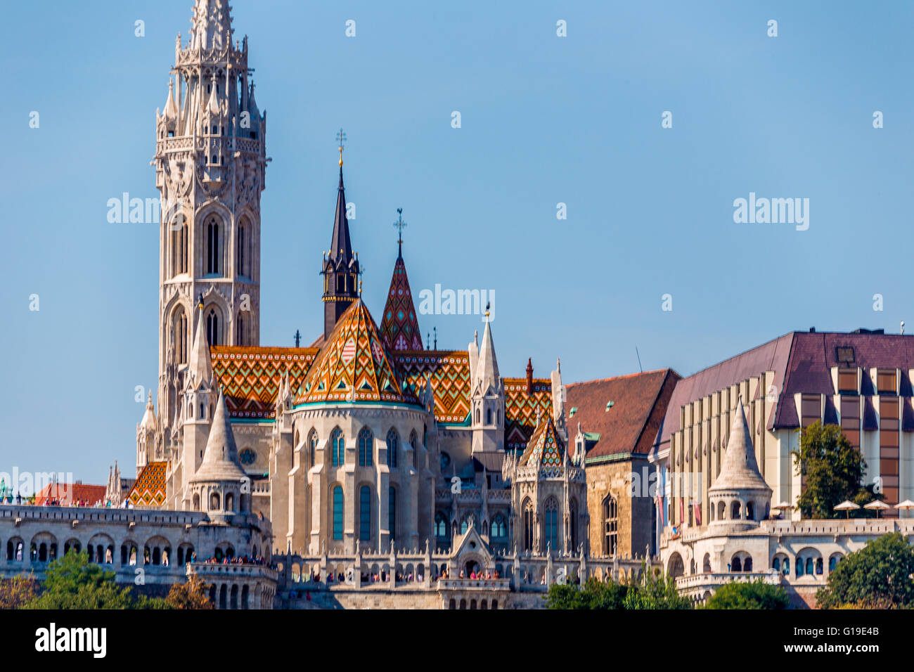 Matthias Church in Budapest Stock Photo - Alamy