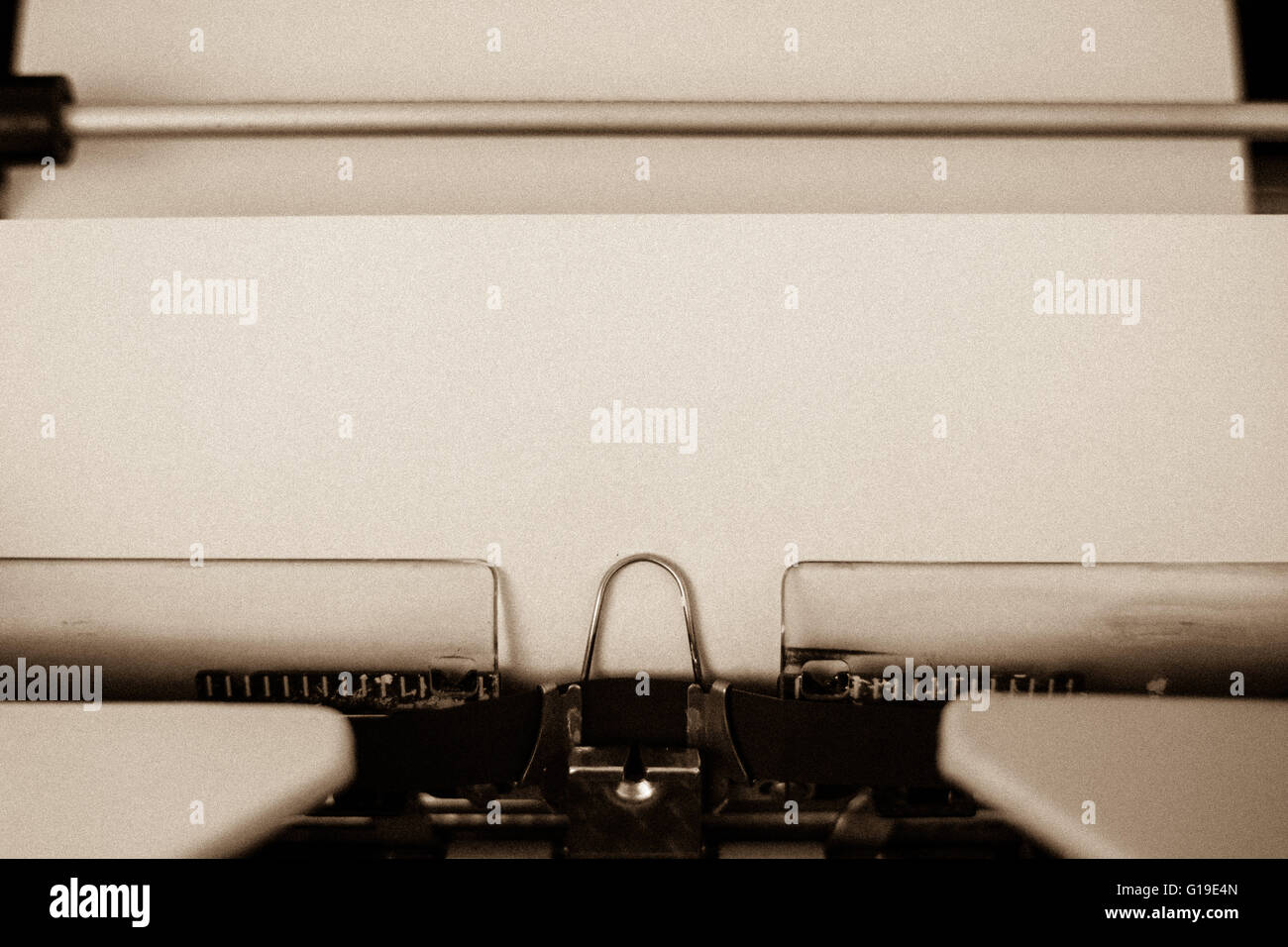 Portable typewriter old used detail hi-res stock photography and images ...