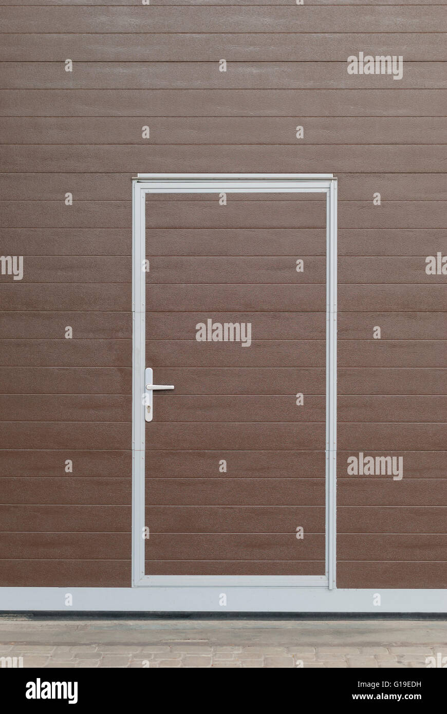 Doors to the lift roller shutter gate Stock Photo - Alamy