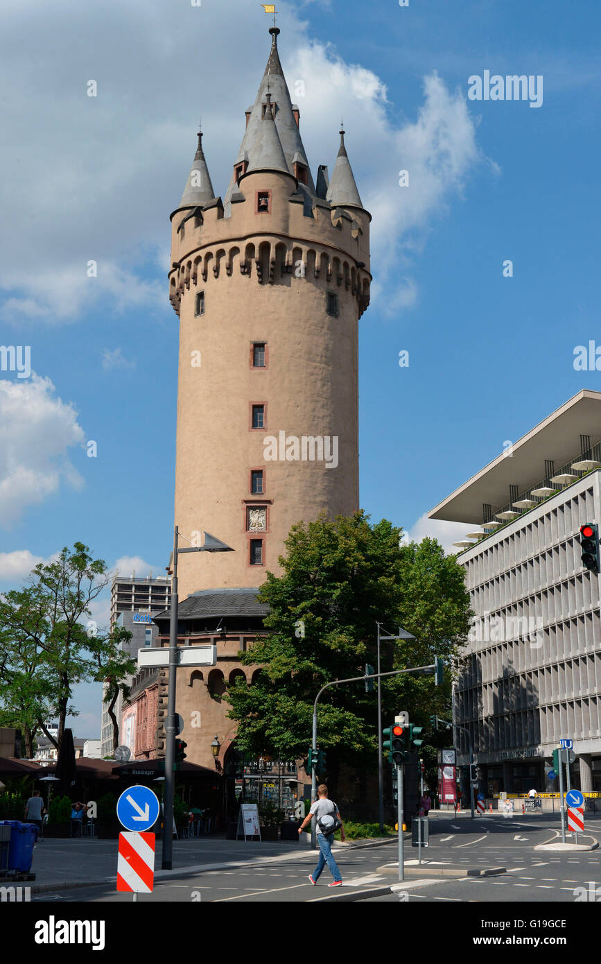 Eschenheim Tower, Eschenheimer Turm, Frankfurt on the Main, Hesse ...