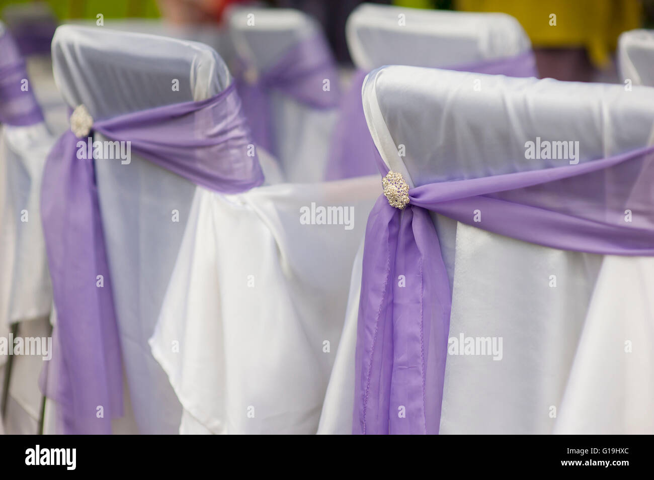 Decorated chairs hi-res stock photography and images - Alamy