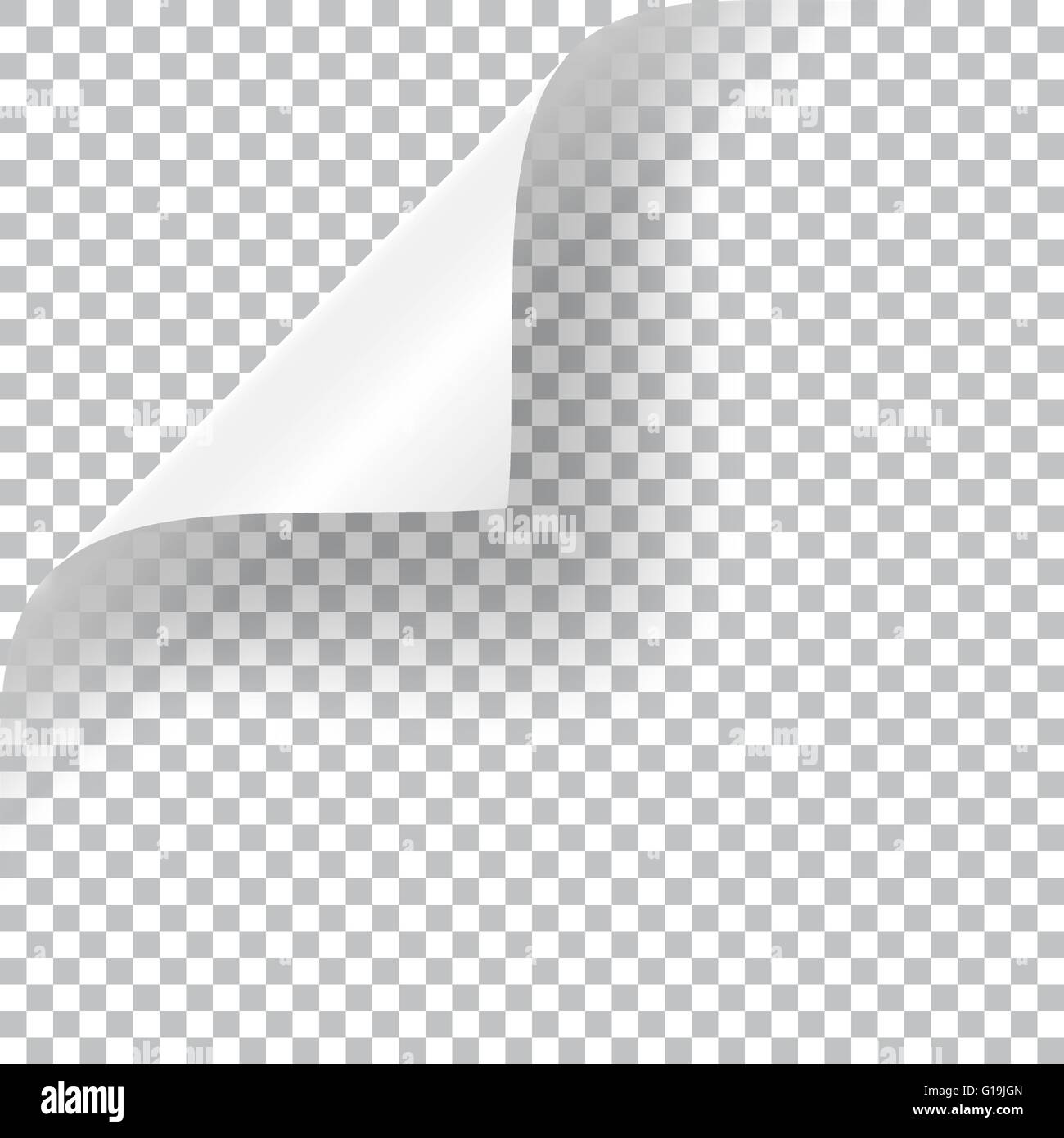 Curly Page Corner Stock Vector Image & Art - Alamy