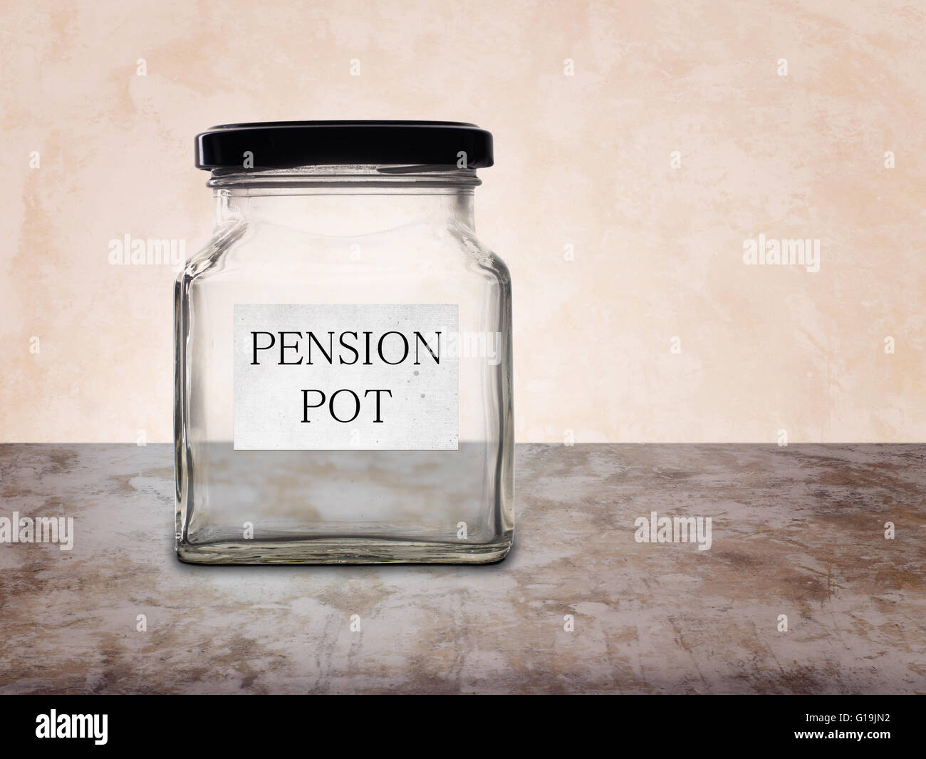 Pension pot hi-res stock photography and images - Alamy