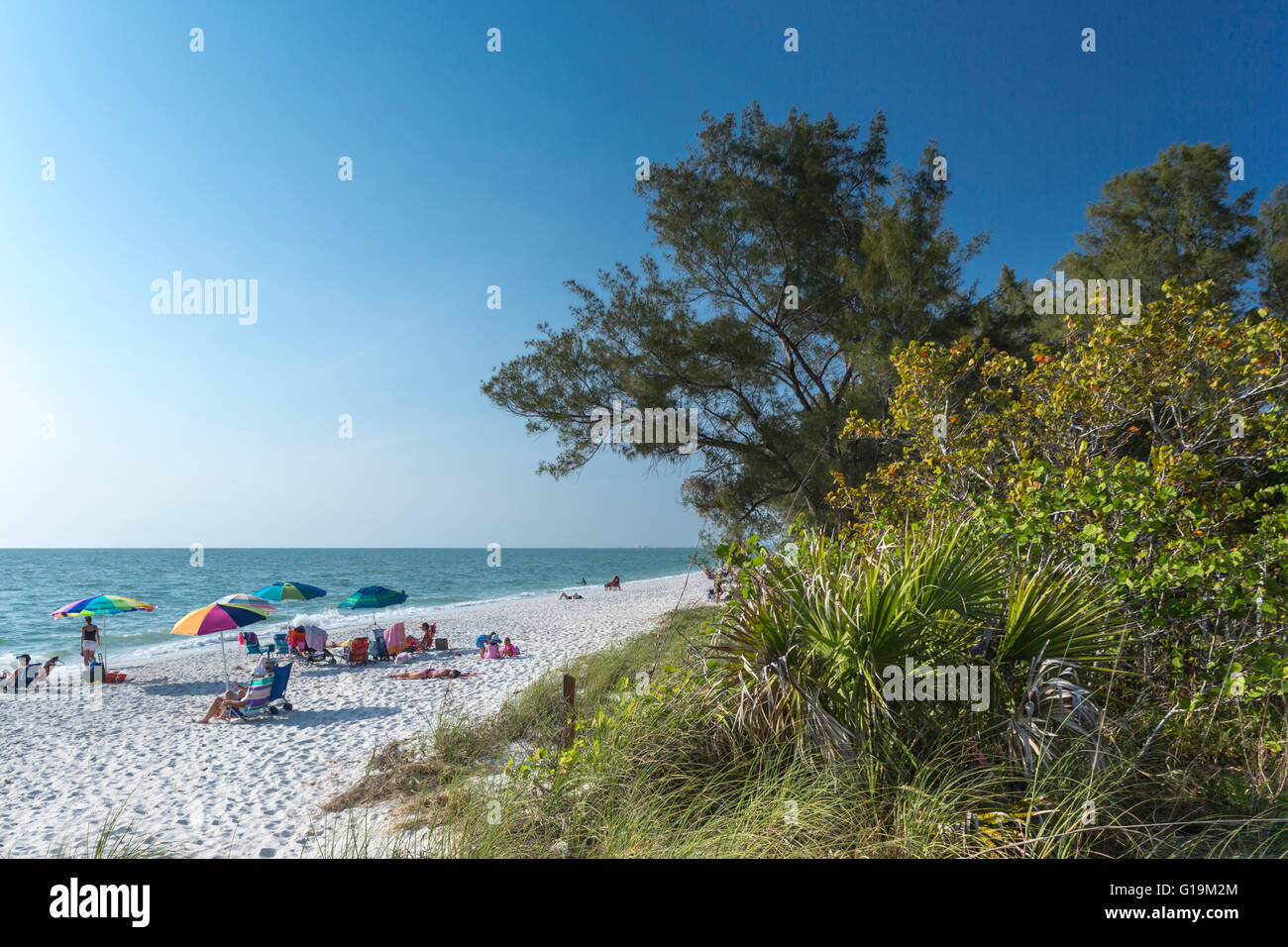 BEACH DELNOR-WIGGINS PASS STATE PARK NAPLES FLORIDA USA Stock Photo - Alamy