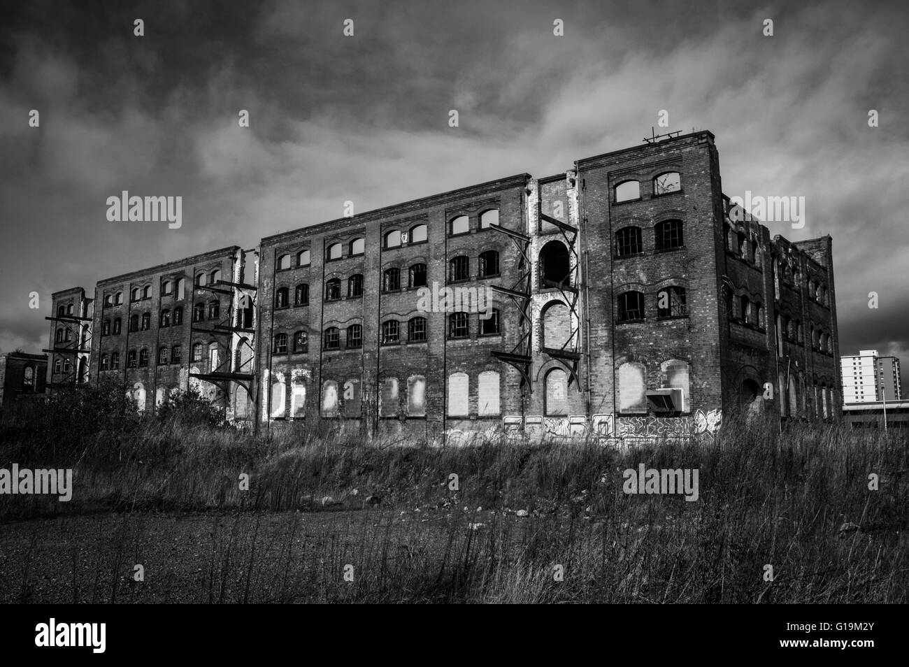 Listed old building Black and White Stock Photos & Images - Alamy