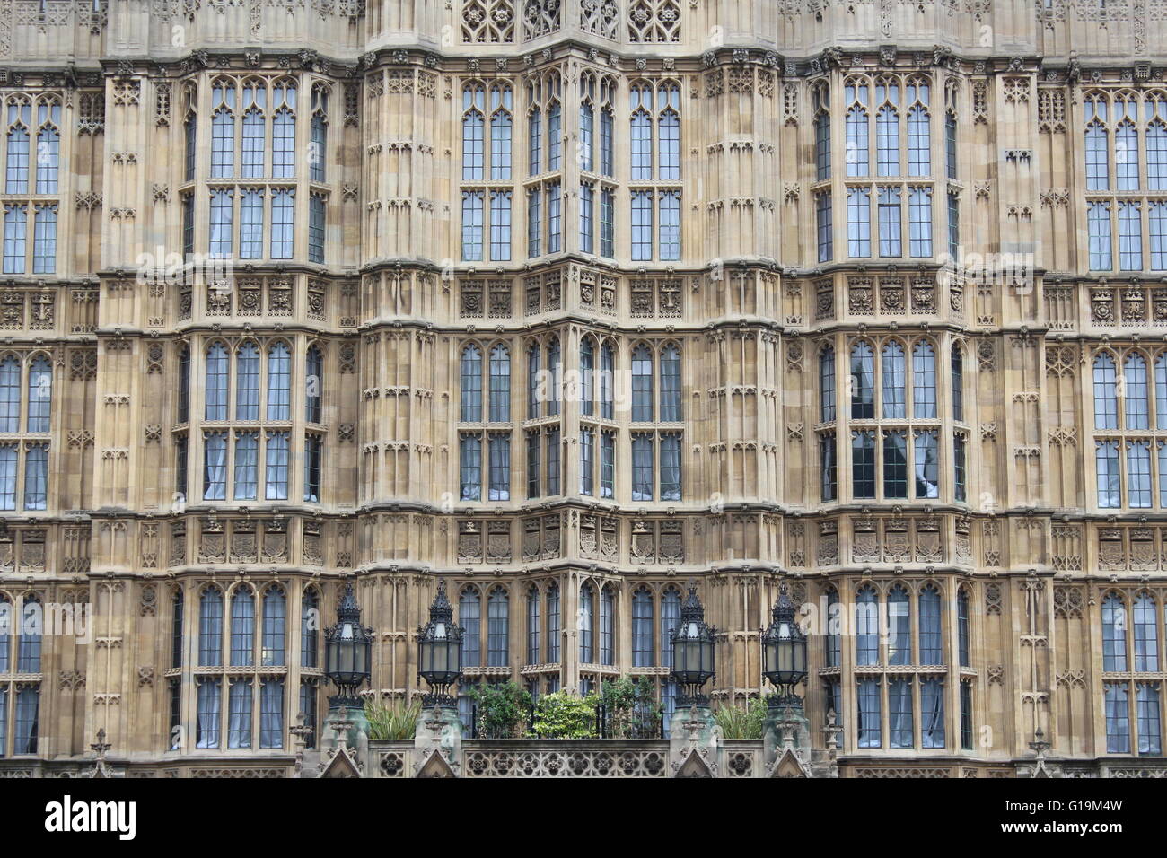 Palace of Westminster west facade Stock Photo - Alamy