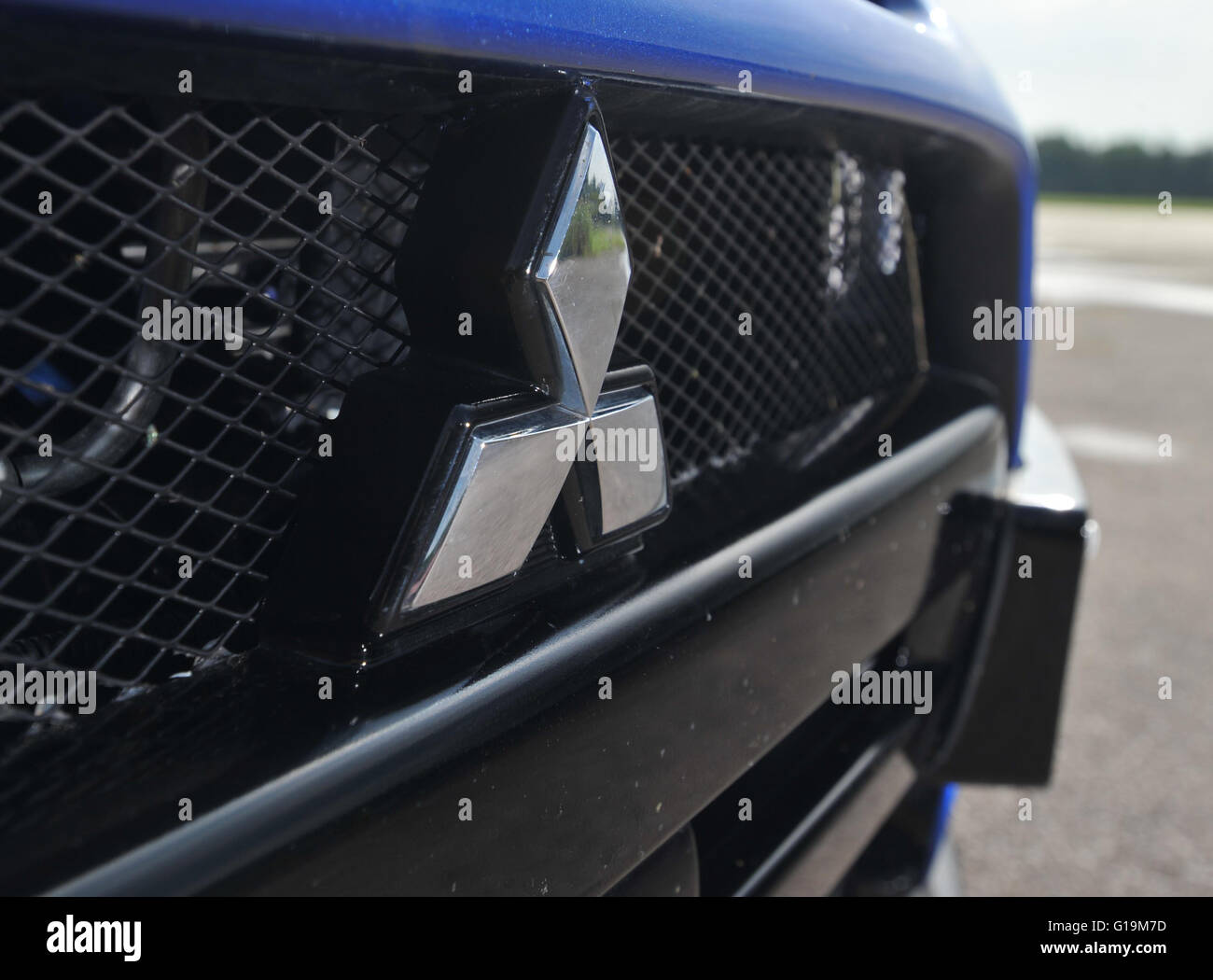 Mitsubishi Evo X Japanese 4 wheel drive super saloon Stock Photo - Alamy