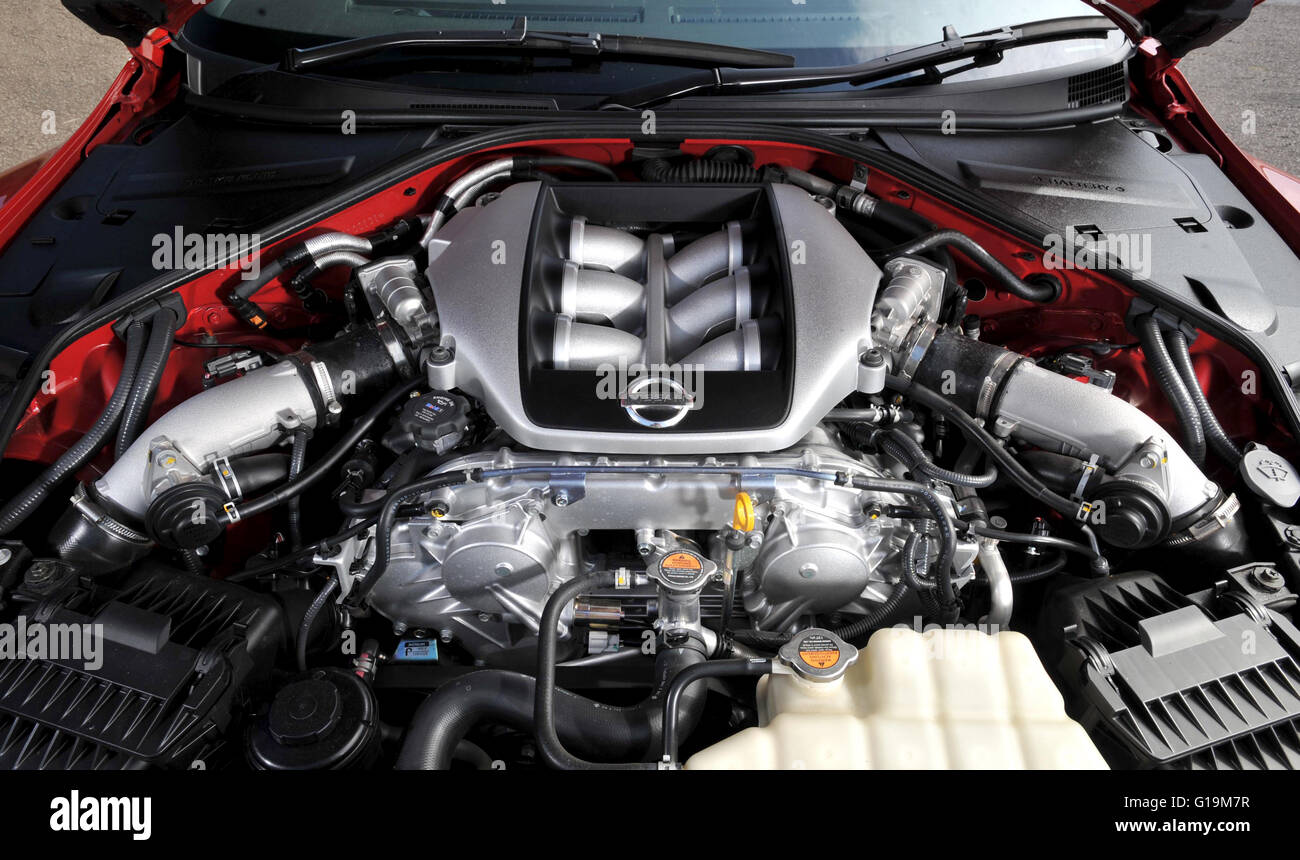 2009 Nissan GT-R R35 hand built Japanese supercar Stock Photo - Alamy