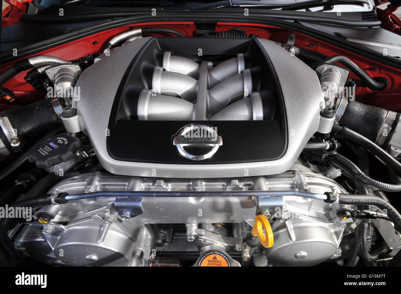 2009 Nissan GT-R R35 hand built Japanese supercar Stock Photo - Alamy