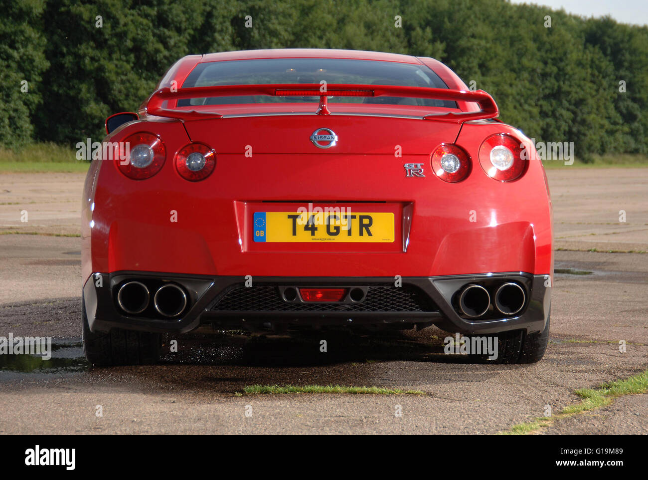 2009 Nissan GT-R R35 hand built Japanese supercar Stock Photo - Alamy