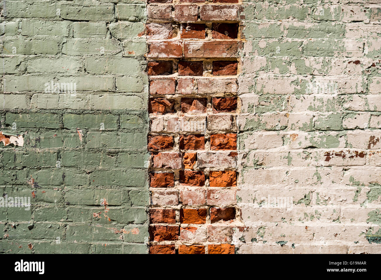 Ruined wall as background Stock Photo - Alamy