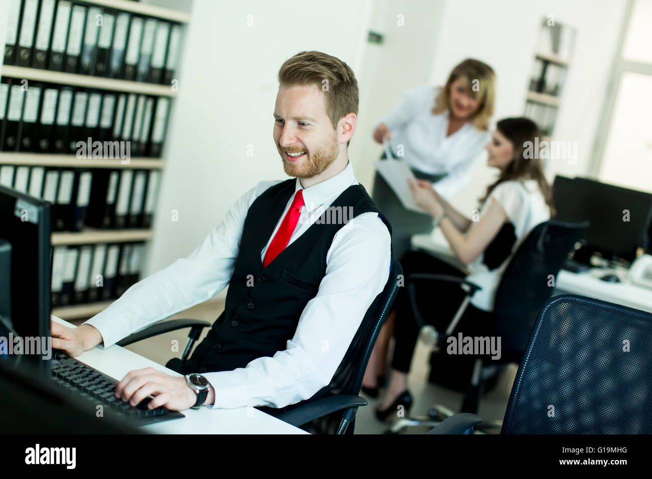 Professional working man in hi-res stock photography and images - Alamy