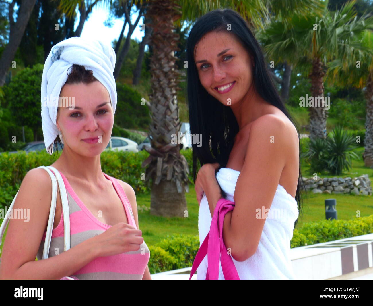 aspiring fashion models Stock Photo - Alamy