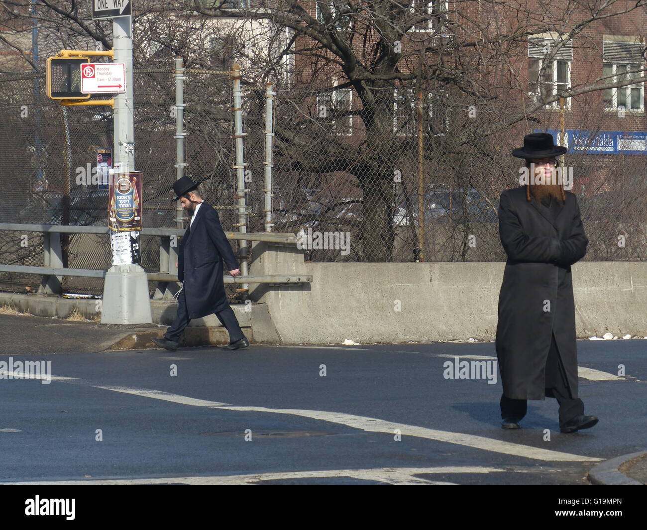 Williamsburg, Brooklyn. Orthodox Jewish neighborhood, Hasidic Jews ...