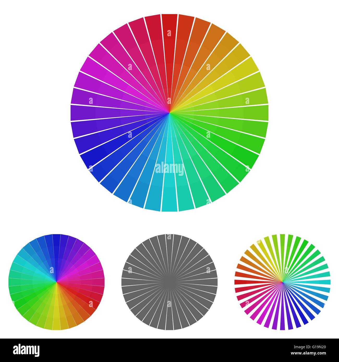 Wheel logo vector design set Stock Vector Image & Art - Alamy