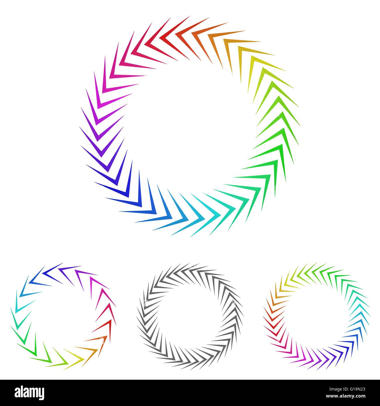 Cycle logo vector icon process loop hi-res stock photography and images ...