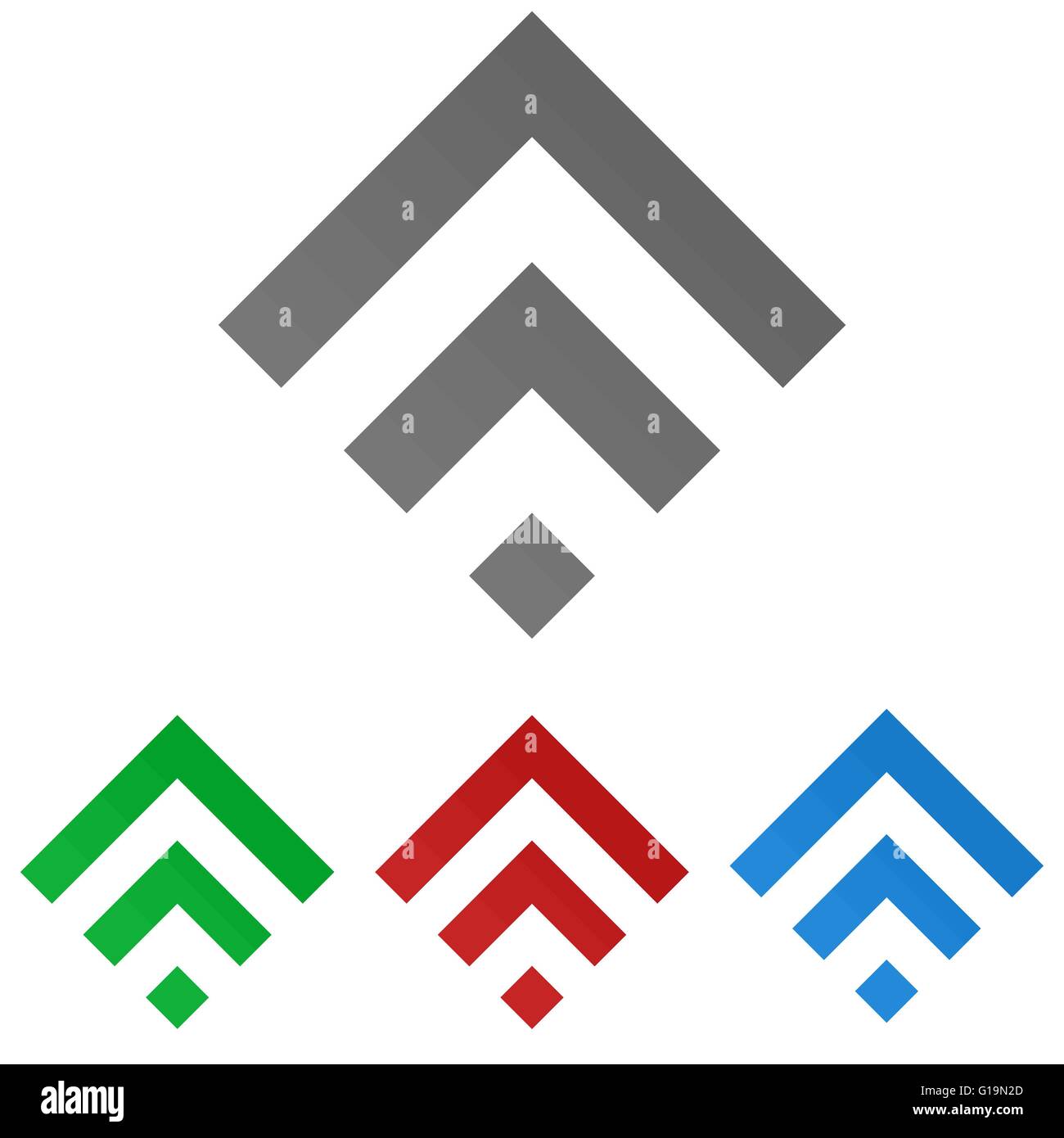 Squared logo vector set Stock Vector Image & Art - Alamy