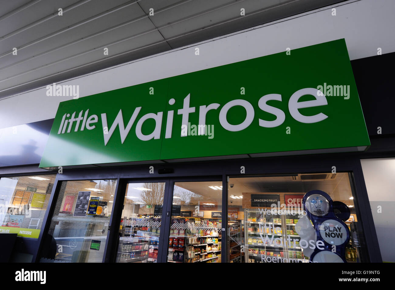 little Waitrose, grocery UK Stock Photo - Alamy