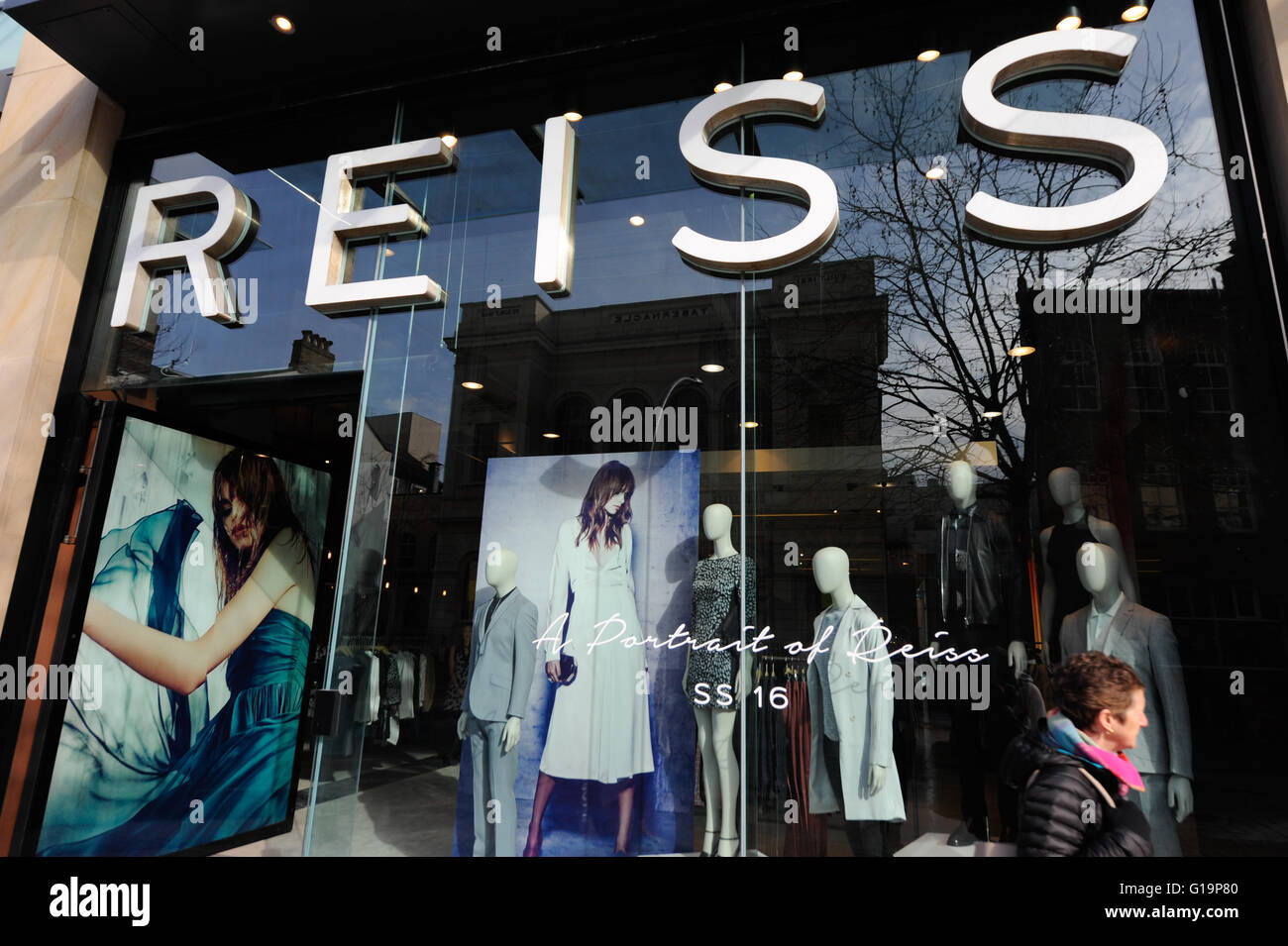 Reiss flagship store hi-res stock photography and images - Alamy