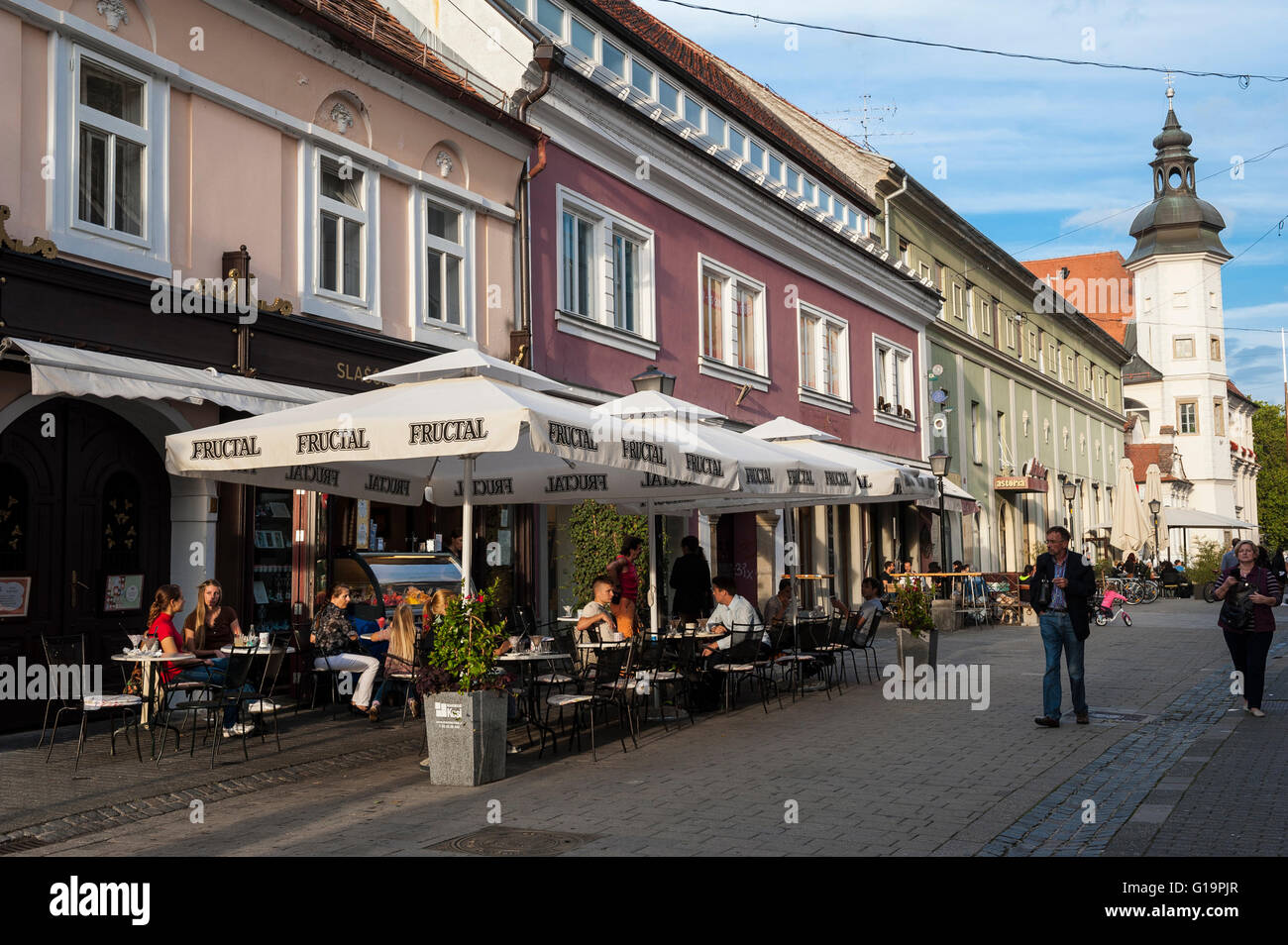 Maribor slovenia cafe hi-res stock photography and images - Alamy