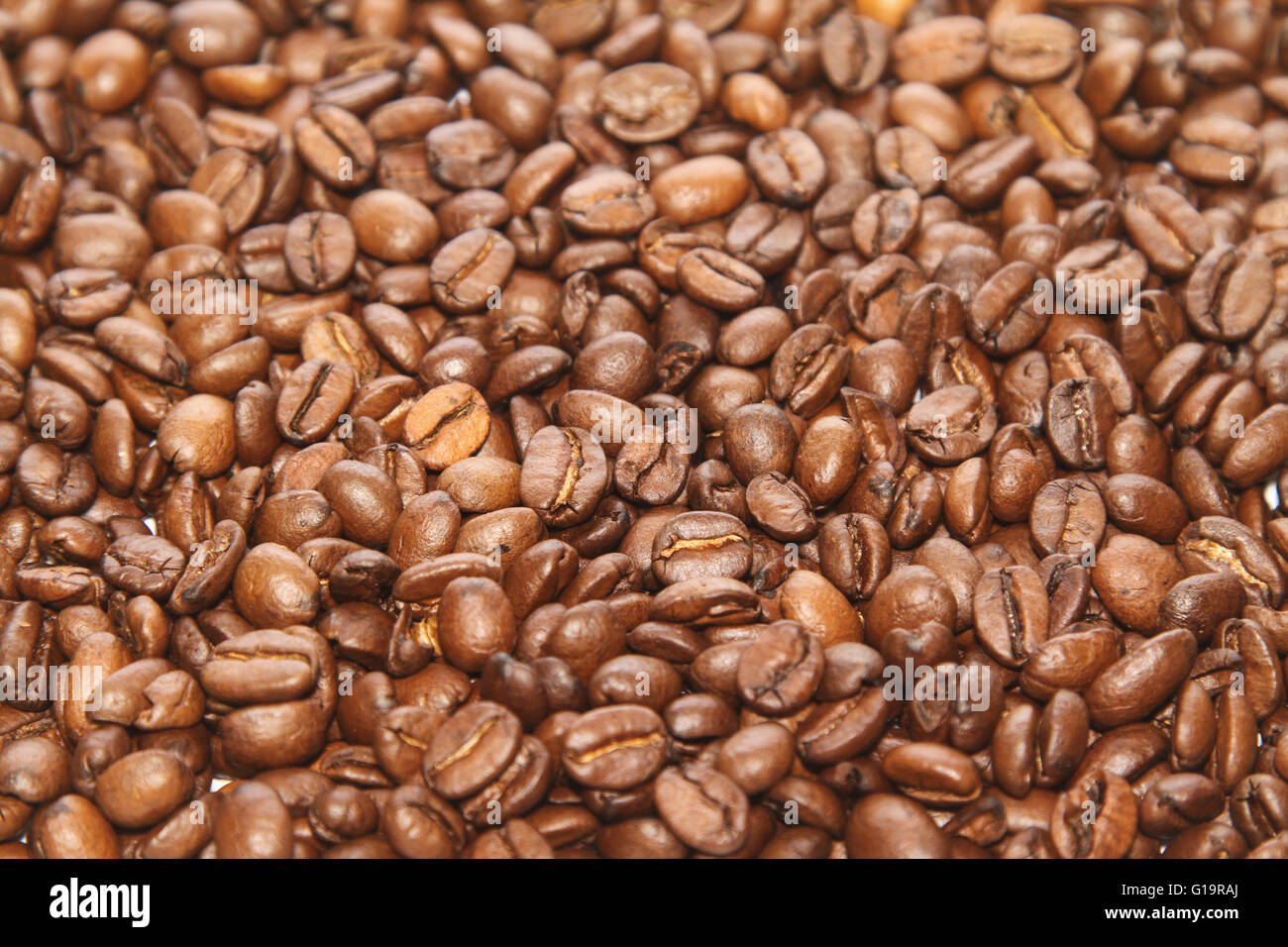 Arabic Roasted Coffee Beans as Background Texture Stock Photo - Alamy