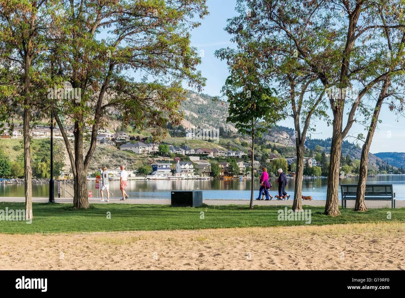 Skaha lake penticton okanagan valley hi-res stock photography and ...