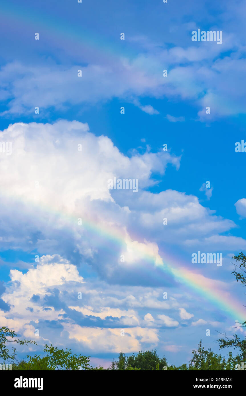 Real rainbow hi-res stock photography and images - Alamy